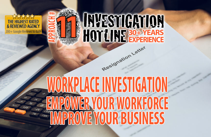 Workplace Investigations - Private Investigator Approach #11 ...